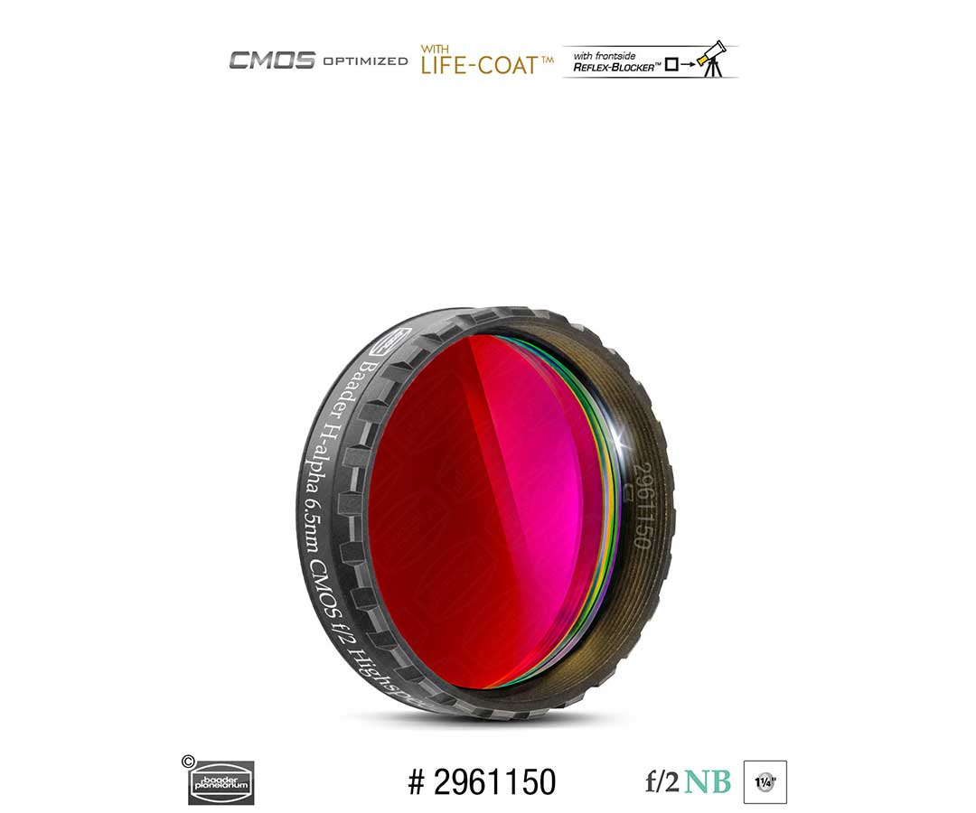 Teleskop-Express: Baader 1.25 Inch H-alpha Highspeed 6.5 nm Filter ...