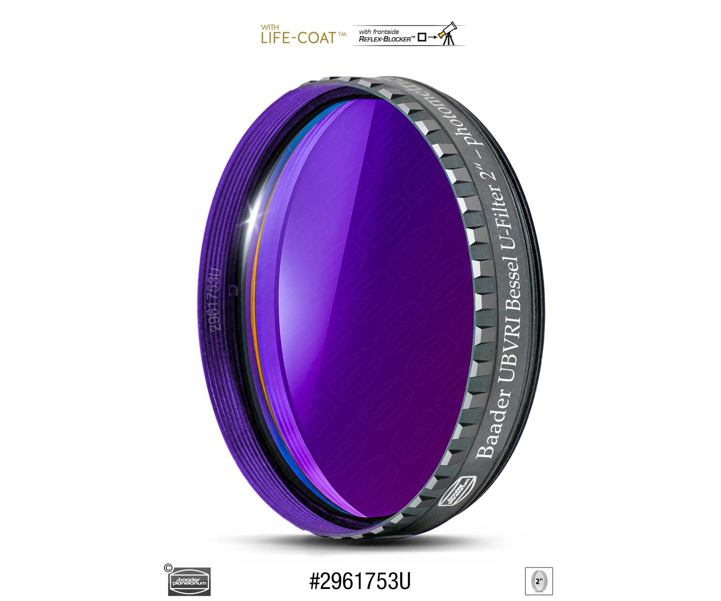 Teleskop-Express: Baader UBVRI Bessel U Filter 2" - photometric-BA2961753U